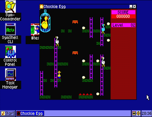 Quigs IDE Trebmint is working on a Chucky Egg conversion for SymbOS which is using the new ...